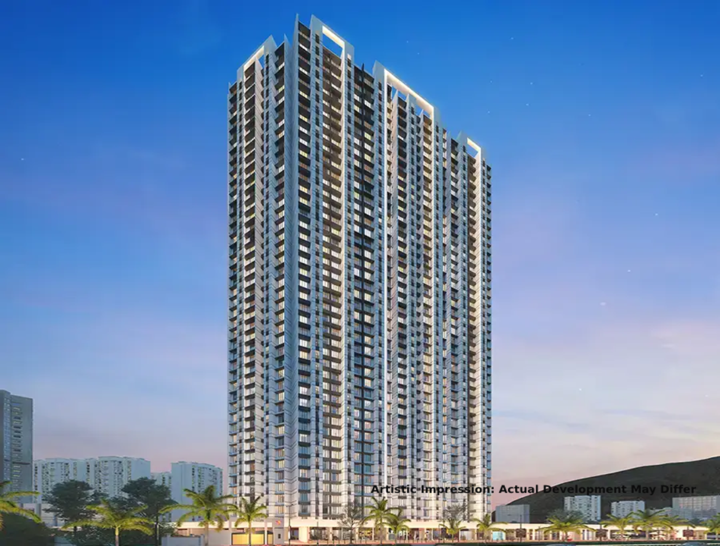 Vihang Capital of Thane in Kasarvadavali - Evana D2, Elita D3