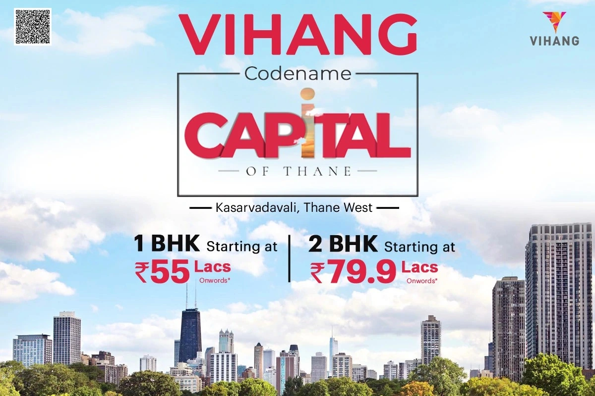 Vihang Capital of Thane in Kasarvadavali - Evana D2, Elita D3